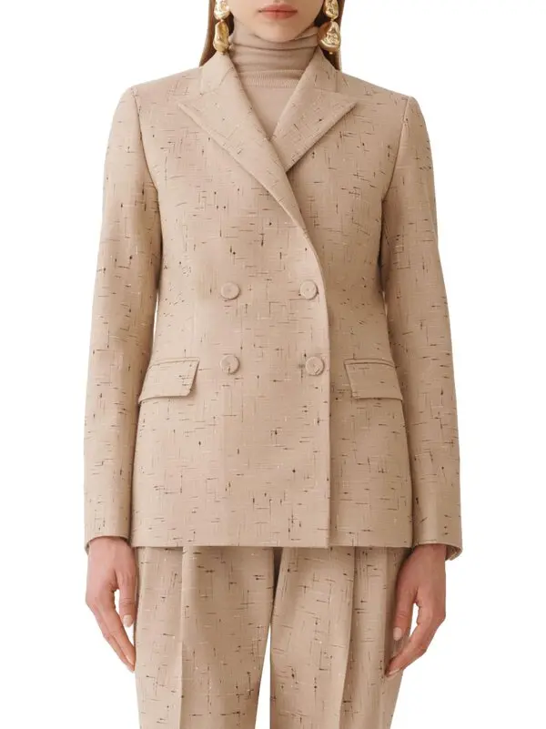 Fabiana Filippi Tailored Jacket - Honey