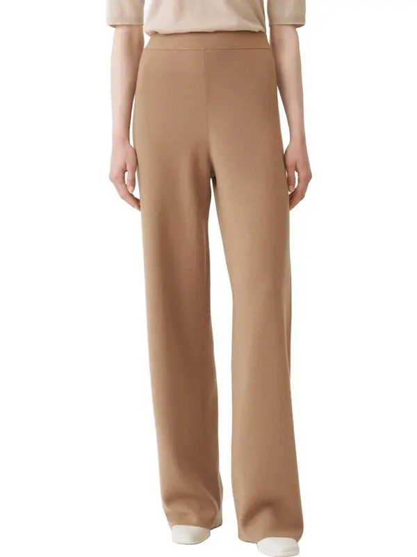 Fabiana Filippi Wide Leg Trousers - Natural