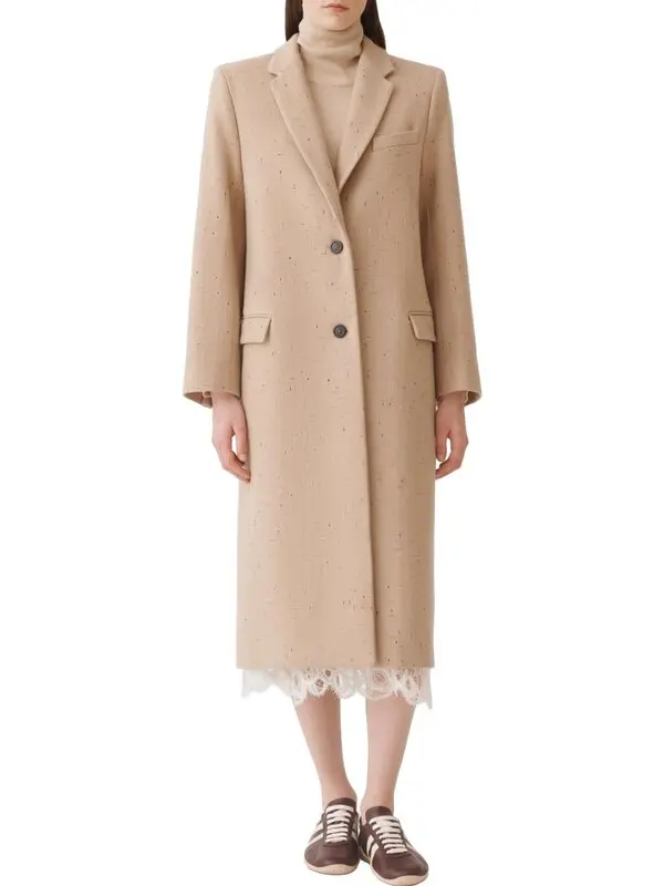 Fabiana Filippi Tailored Coat - Beige