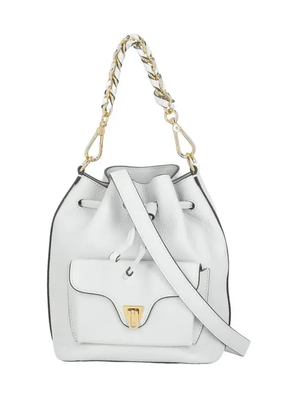 COCCINELLE Mini Bucket Bag - Gnawed Blue