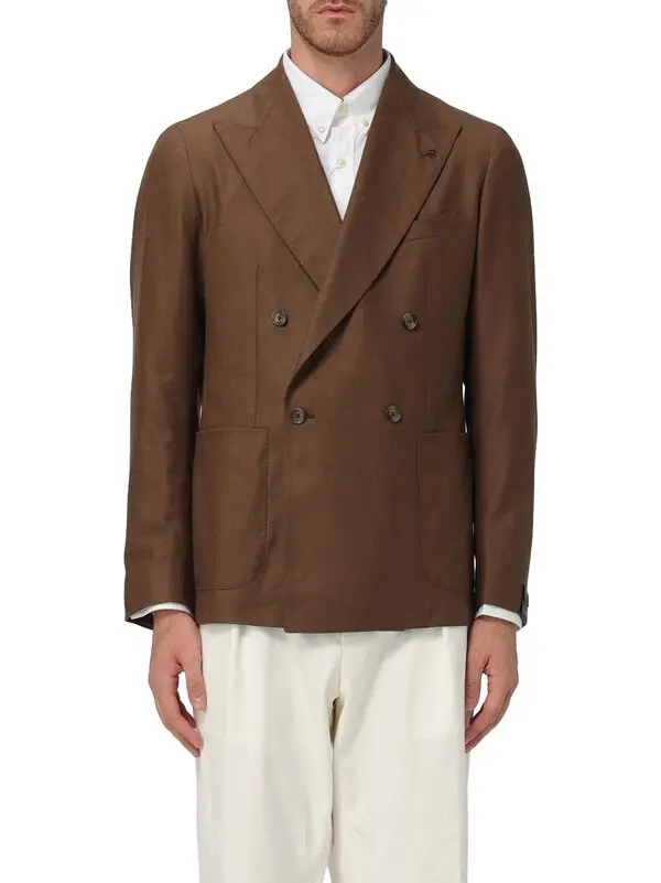 Tagliatore Double-breasted Jacket - Brown