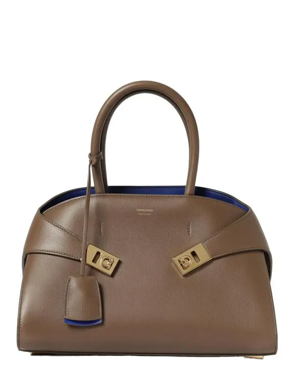 FERRAGAMO Top Handle Handbag - Brown
