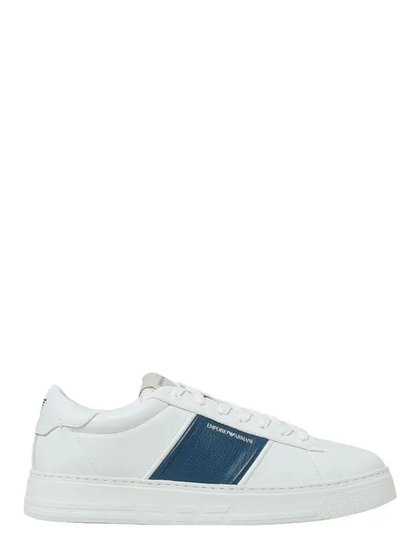 Emporio Armani Lace-up Sneakers - White 1