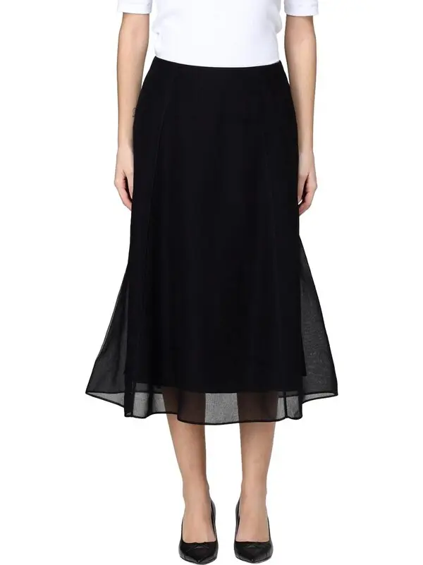 Brunello Cucinelli A-line Skirt - Black