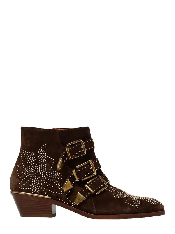 Chloé Ankle Boots - Brown