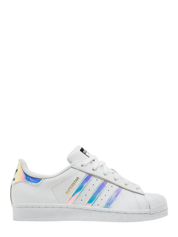 Adidas Superstar J Iridescent - White