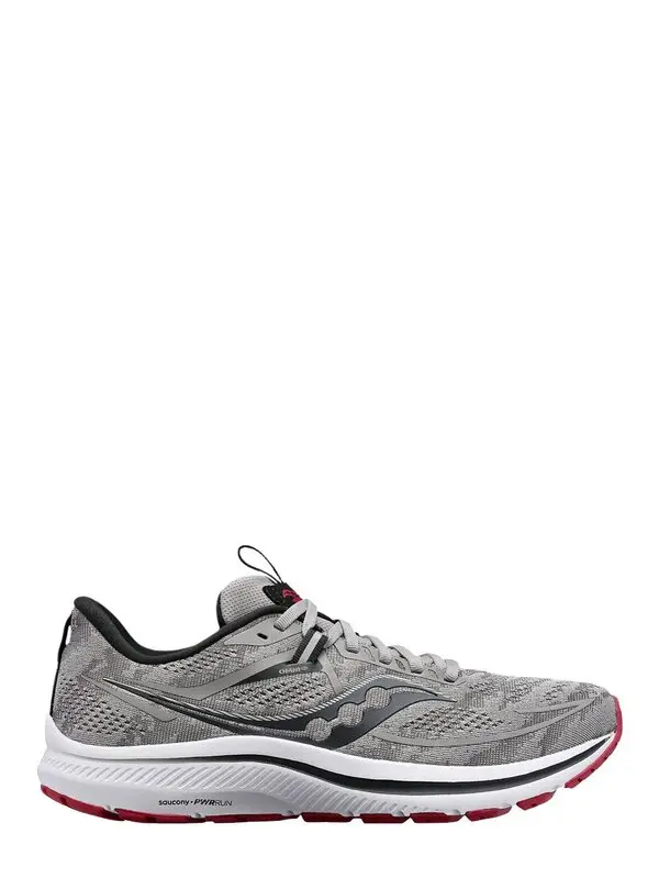 Saucony Omni 21 Wide Athletic Sneakers - Grey
