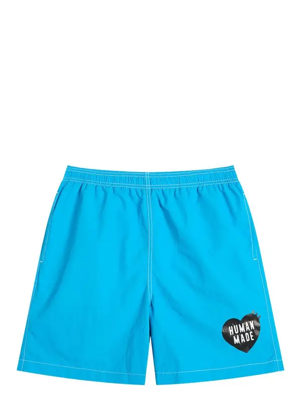 HUMAN MADE Heart Swim Shorts - Blue