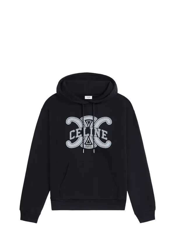 Celine Loose Fit Hoodie - Black