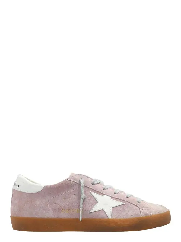 GOLDEN GOOSE Superstar Suede Gum Sneakers - Pink
