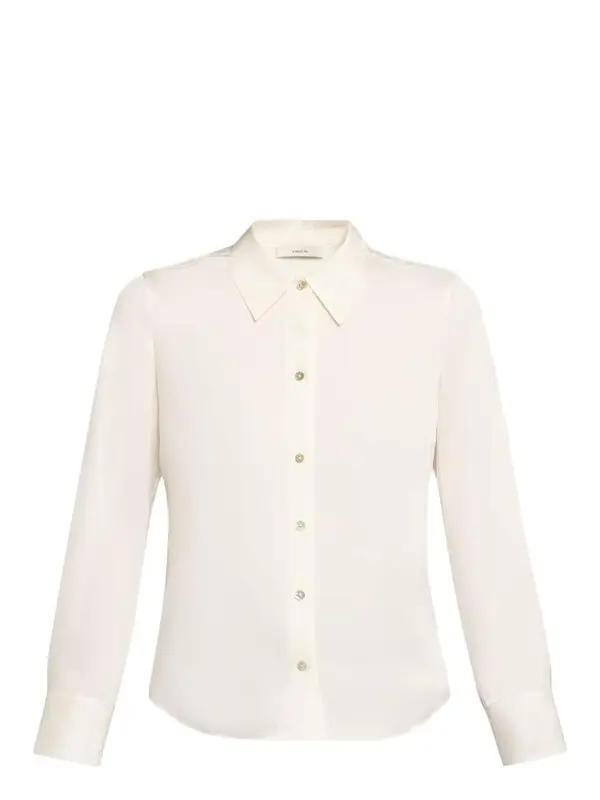 Vince Classic Slim-fit Shirt - Off White