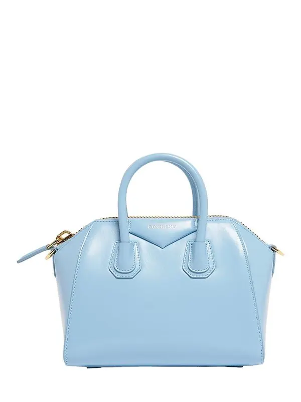 Givenchy Antigona Mini Top Handle Bag - Light Blue