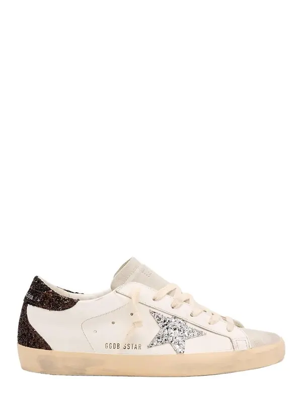 Golden Goose Super-star Low-top Sneakers - White/ice/silver