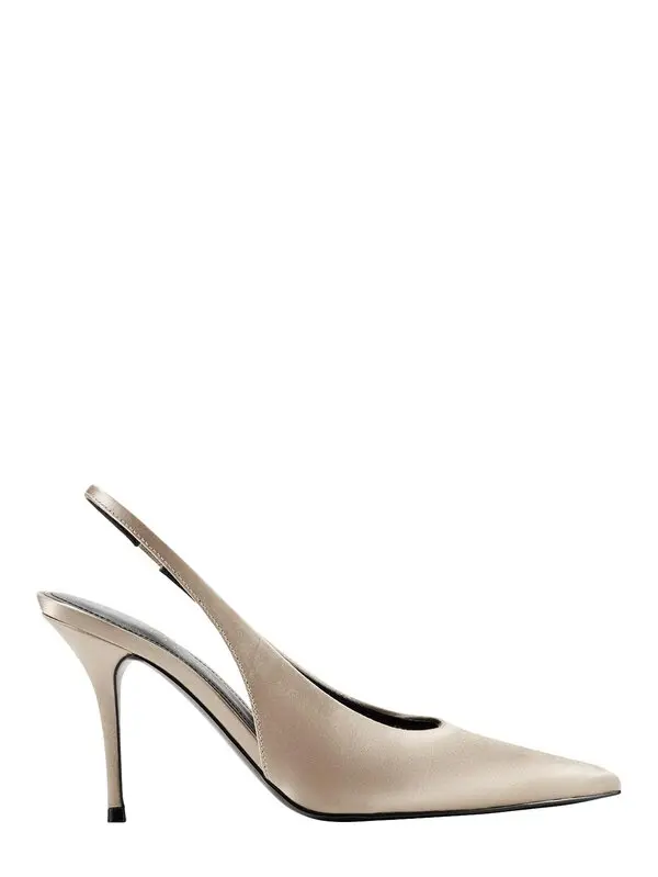 Marc Fisher Leynne Slingback Pumps - Nude