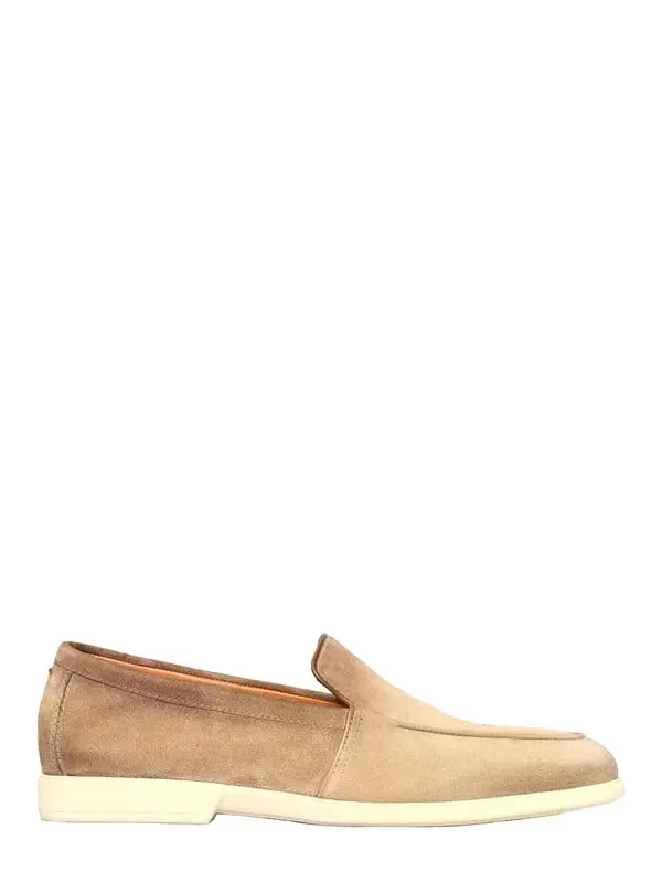 Santoni Flat Loafers - Neutrals