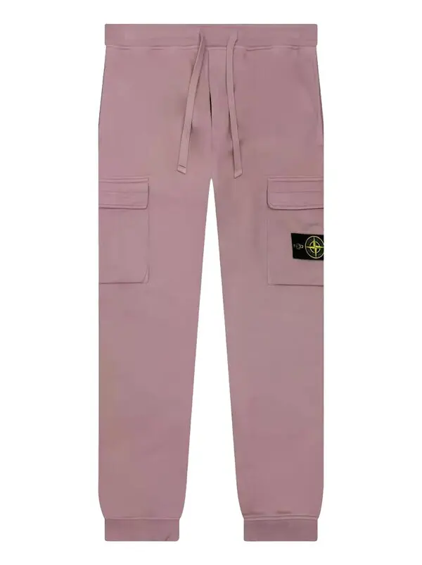Stone Island Cargo-pocket Fleece Trousers - Pink