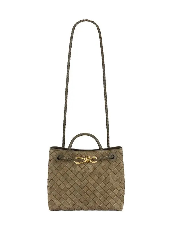 Bottega Veneta Small Andiamo Bag - Cypress & Muse Brass