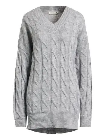 HAVEONE Cable-knit Mini Dress - Grey
