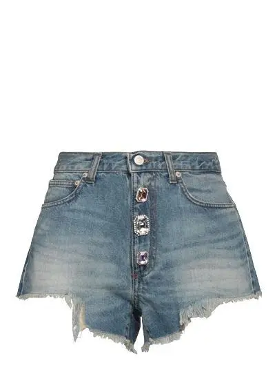 VICOLO Denim Hot Pants - Blue