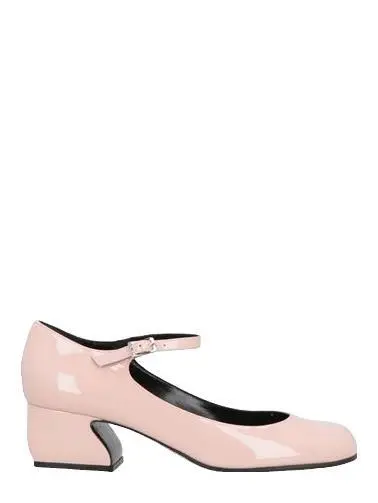 SERGIO ROSSI Pumps In Light Leather - Pink