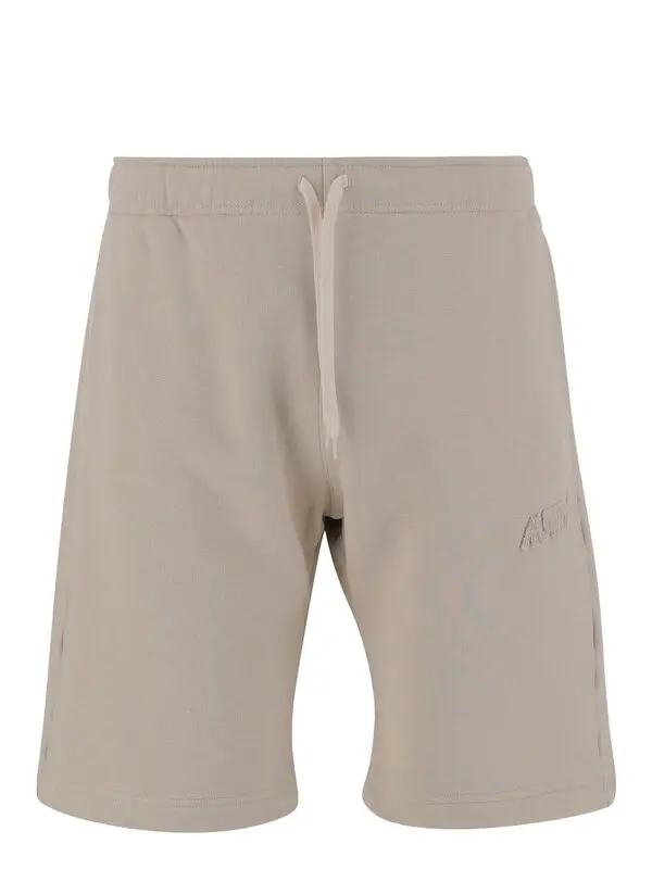 AUTRY Cotton Shorts - Beige