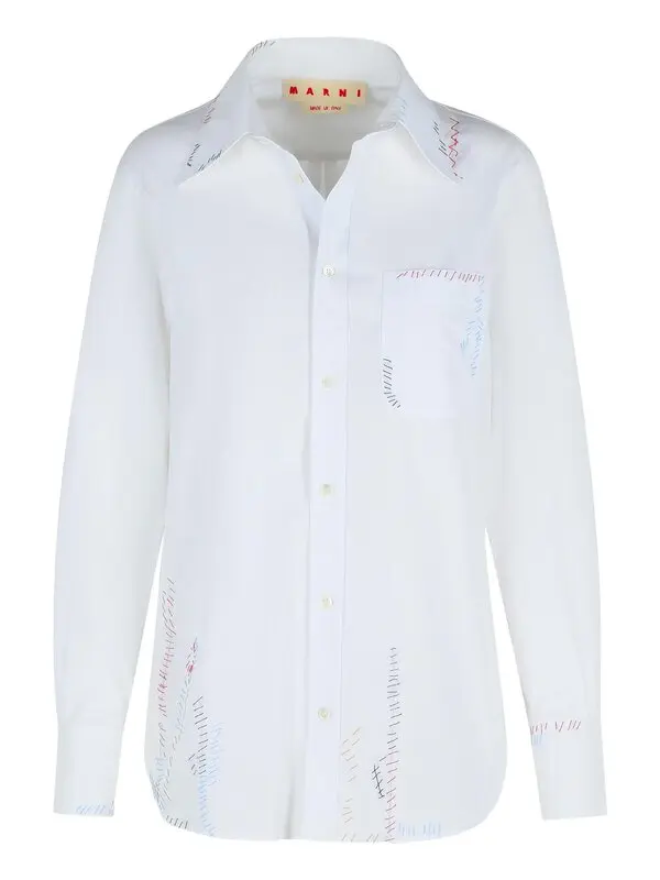 Marni Cotton Shirt - White