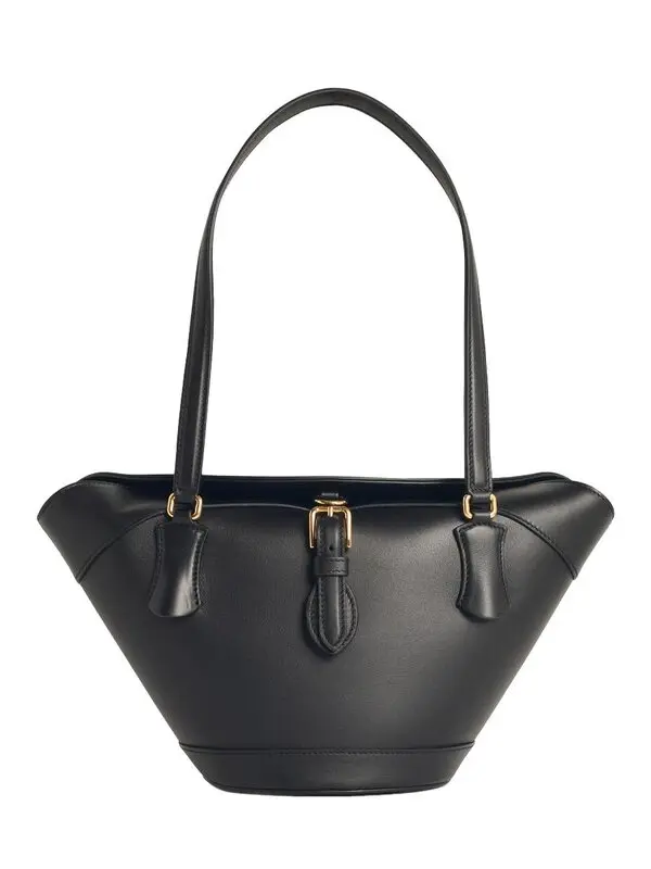 Dolce & Gabbana Sunset Leather Bag - Black