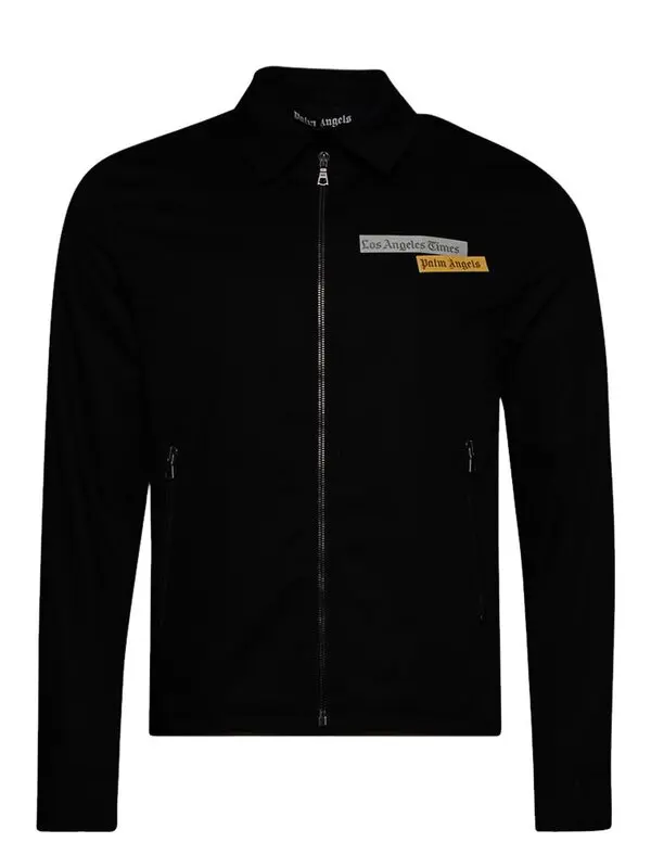 Palm Angels X La Times News Jacket - Black