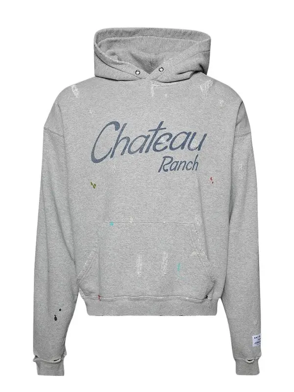 GALLERY DEPT. Distressed Chateau Ranch Hoodie - Grey