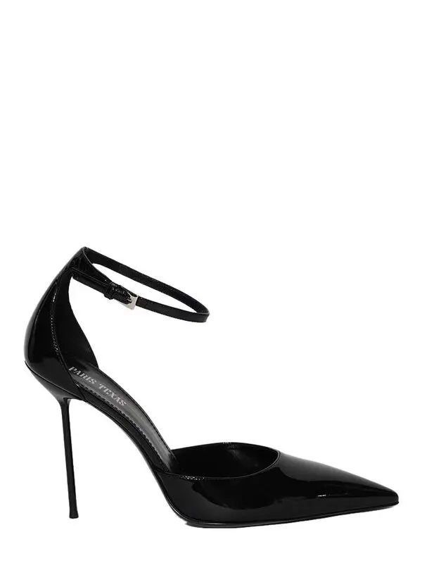 Paris Texas Lidia Ankle Strap Pumps - Black