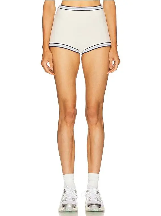 HELSA Kaysee Short - Cream & Blue
