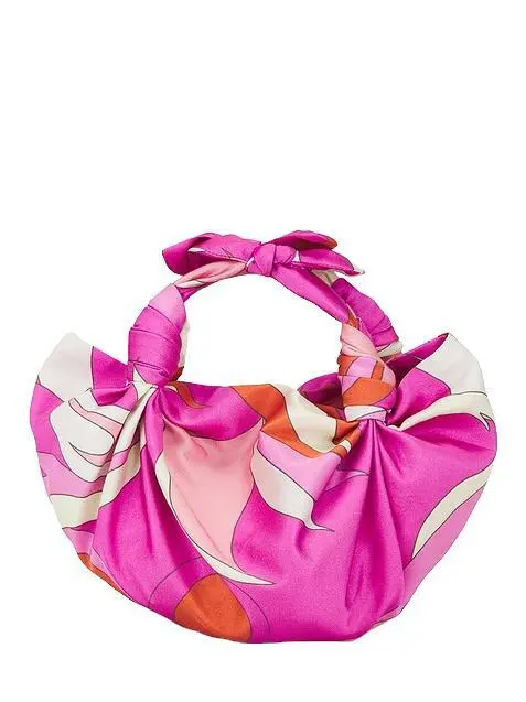 NLA COLLECTION Mini Knot Bag - Pink Swirl