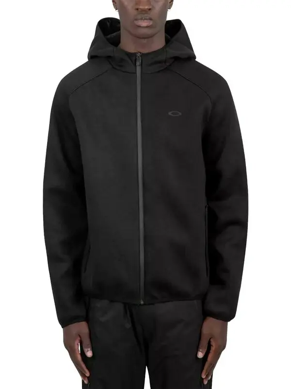Oakley Zip-front Hooded Jacket - Black