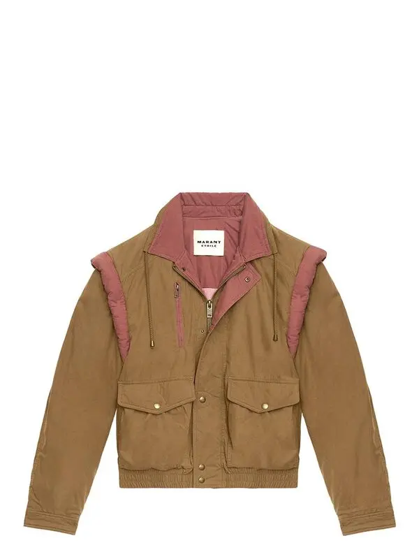 MARANT ETOILE Desha Jacket - Khaki