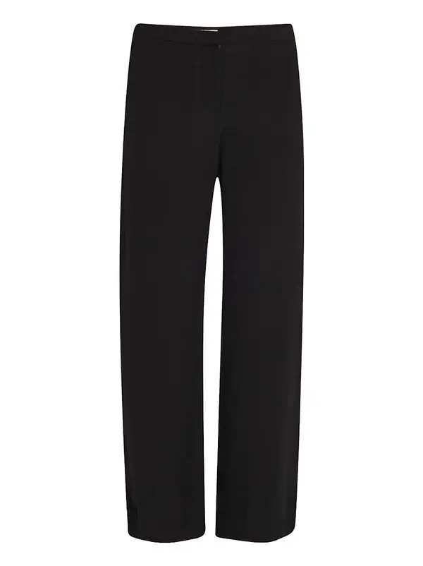 Ulla Johnson Ollie Mid-rise Straight Leg Pants - Noir
