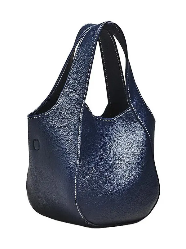 Anthropologie Sonia Mini Slouchy Tote Bag - Navy