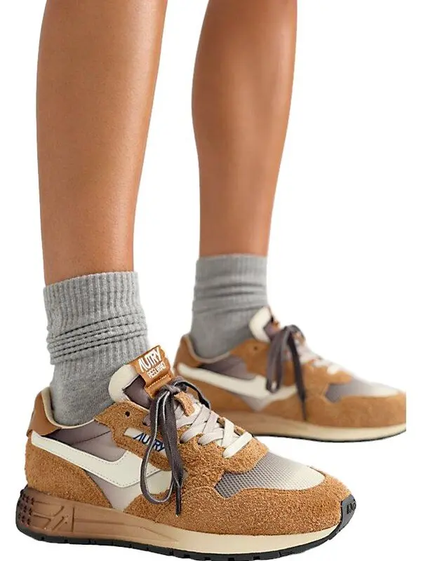 AUTRY Reelwind Low-top Sneakers - Choc/ter