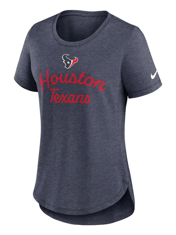 Nike Houston Texans Script Nfl T-shirt - Blue