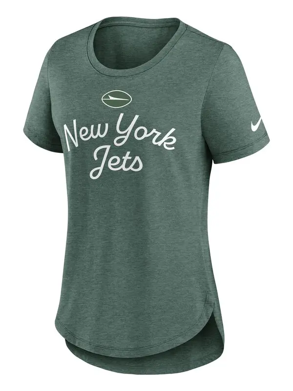 Nike New York Jets Script Nfl T-shirt - Green