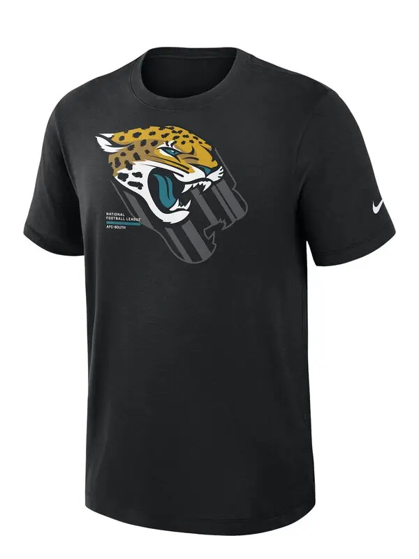 Nike Jacksonville Jaguars Slub Dri-fit Nfl T-shirt - Black