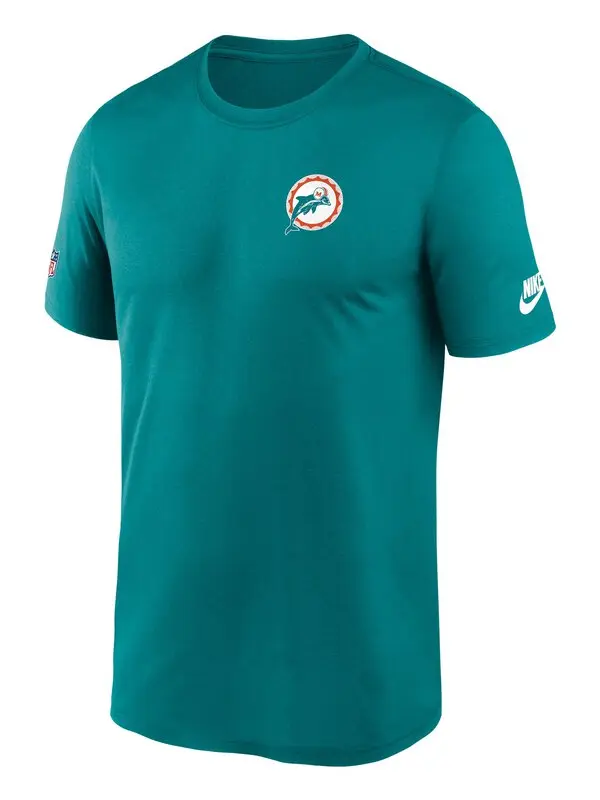 Nike Miami Dolphins Alt Legend Logo Dri-fit Nfl T-shirt - Green