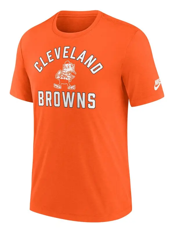 Nike Cleveland Browns Favorable Timeline Nfl T-shirt - Orange