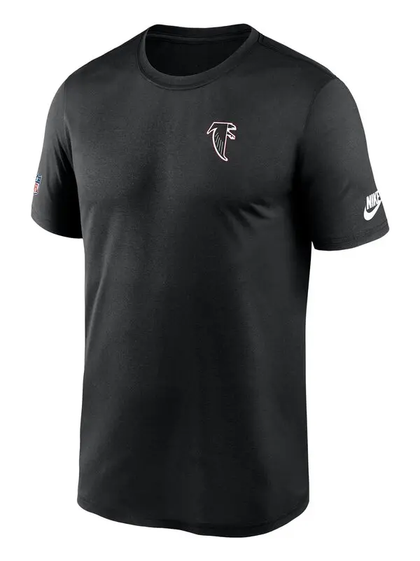 Nike Atlanta Falcons Alt Legend Small Logo Dri-fit Nfl T-shirt - Black