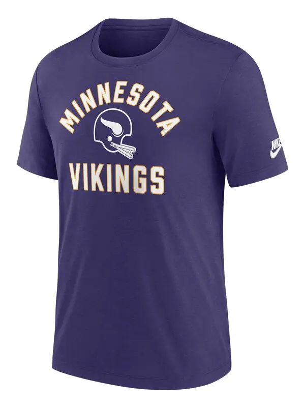 Nike Minnesota Vikings Favorable Timeline Nfl T-shirt - Purple