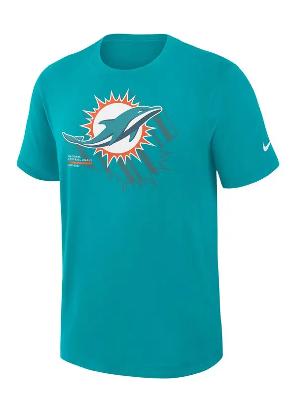 Nike Miami Dolphins Slub Dri-fit Nfl T-shirt - Green