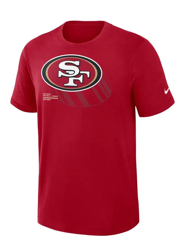 Nike San Francisco 49ers Slub Dri-fit Nfl T-shirt - Red