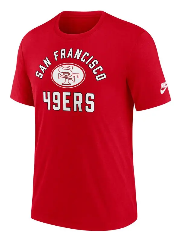 Nike San Francisco 49ers Favorable Timeline Nfl T-shirt - Red