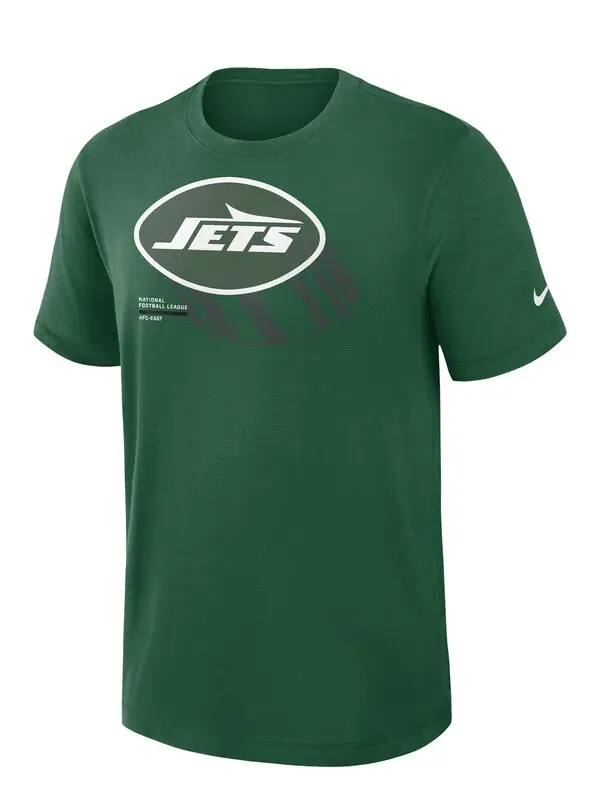 Nike New York Jets Slub Dri-fit Nfl T-shirt - Green