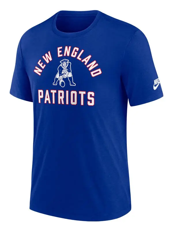 Nike New England Patriots Favorable Timeline Nfl T-shirt - Blue