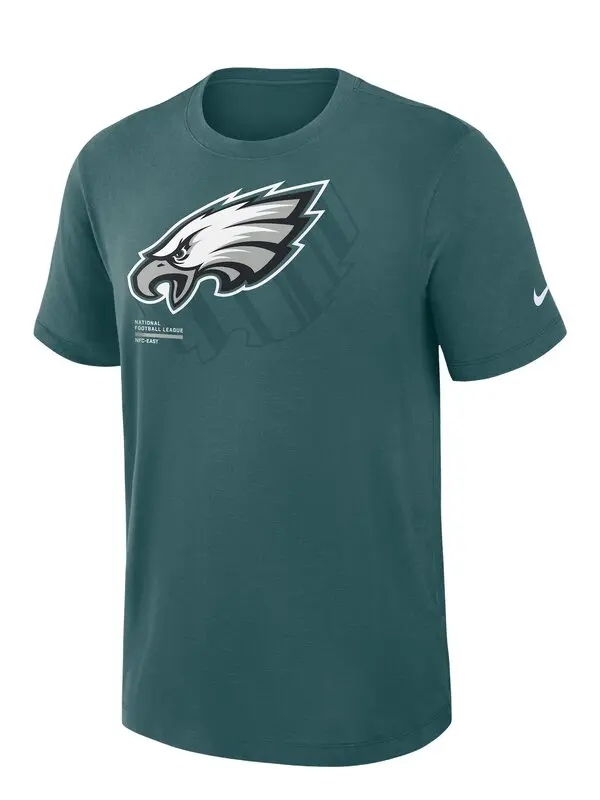 Nike Philadelphia Eagles Slub Dri-fit Nfl T-shirt - Green
